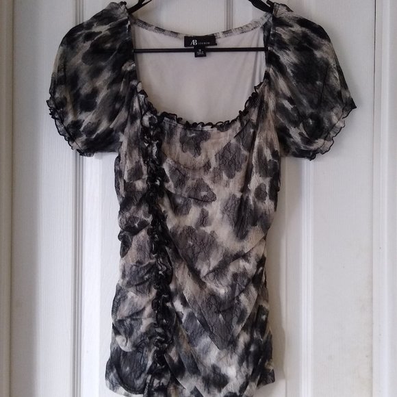 AB Studio | Tops | Ab Studio Lace Blouse | Poshmark